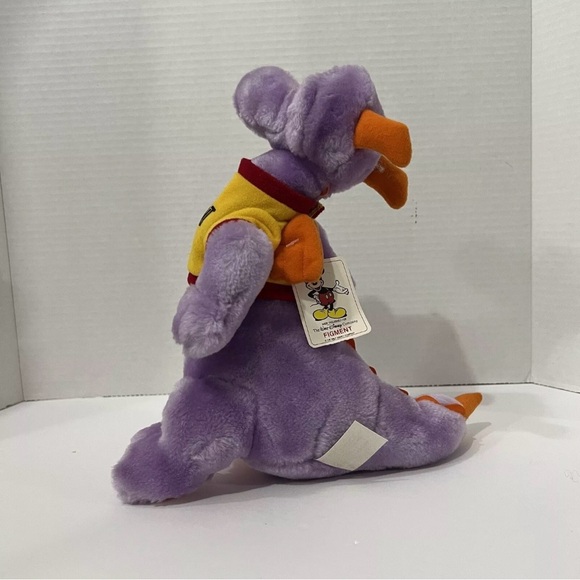 Toys | Vintage Figment Plush 1 Purple Dragon Walt Disney World ...
